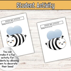 Spring Bulletin Board Kit Classroom Library Door Display Class Decor ...