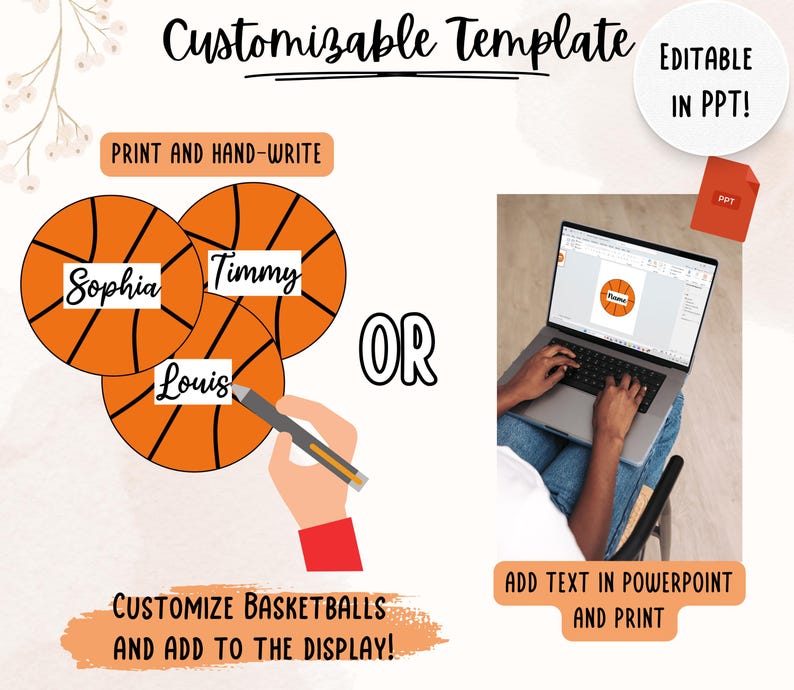 March Let the Madness Begin Bulletin Board Kit, Basketball Door Display ...