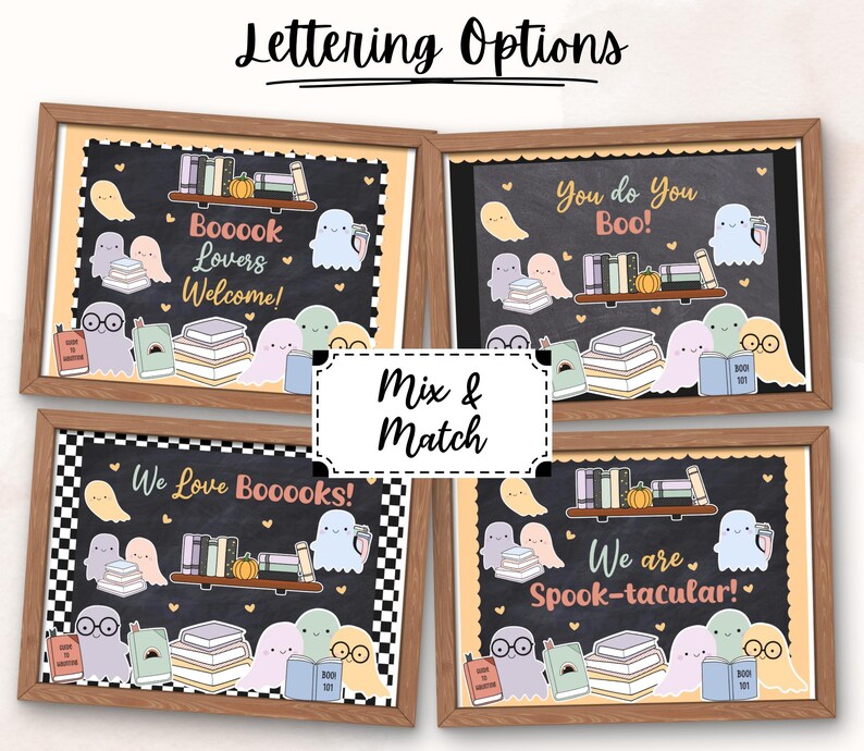 Halloween Bulletin Board Kit | October Door Classroom Decor | Printable ...