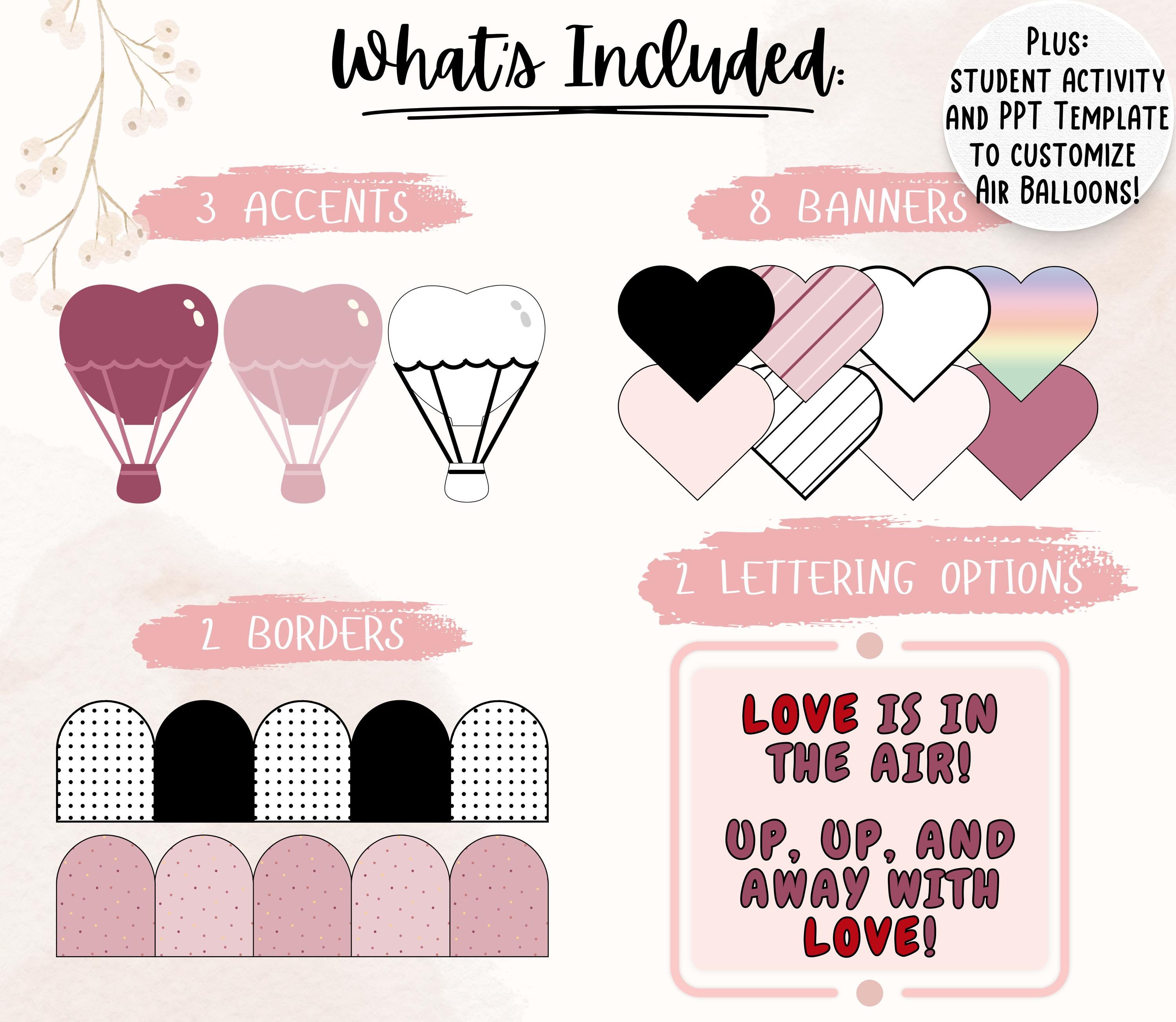 Valentine's Day Bulletin Board Activity Display Kit, Customizable ...