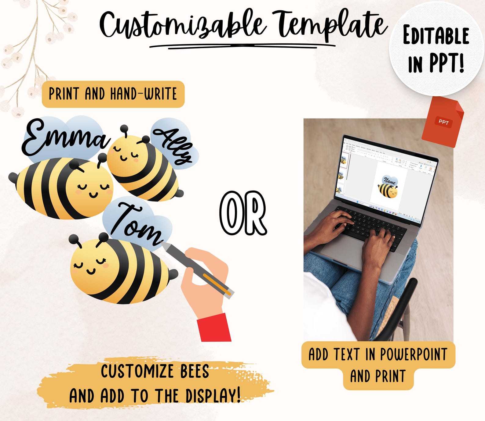 Bee End of School Year Bulletin Board Kit | Classroom Library Door ...