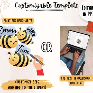 Bee End of School Year Bulletin Board Kit | Classroom Library Door ...