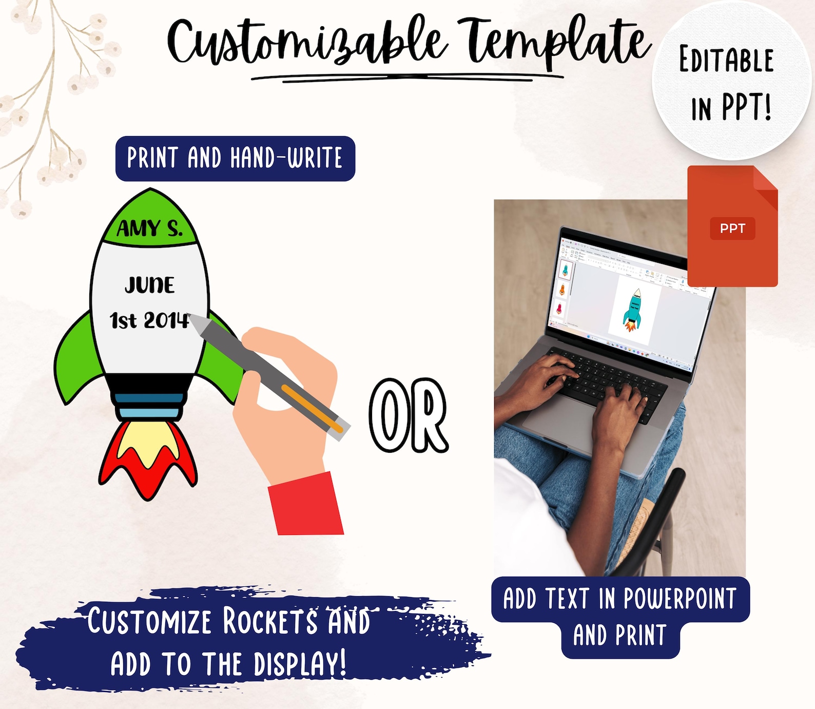 Space Birthday Bulletin Board Kit Student Display, Interactive School ...