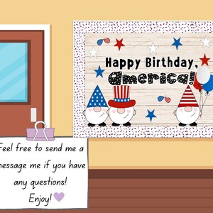 4th of July Bulletin Board Kit | Classroom Door | Display Class Decor ...