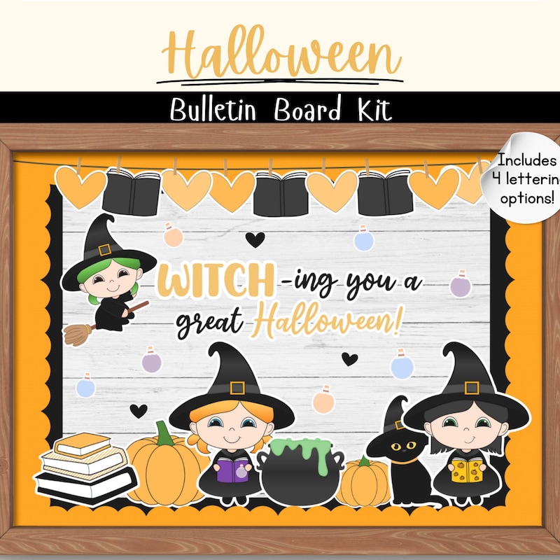 Halloween Classroom Door - Etsy