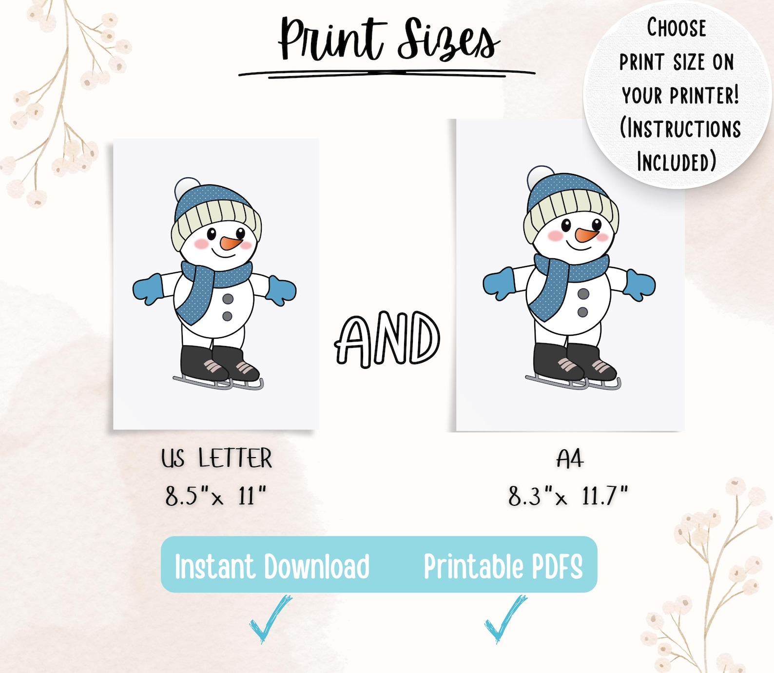 Winter Sports Bulletin Board Kit, New Year Snowman Skiing Snowboarding ...