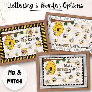 Bee End of School Year Bulletin Board Kit | Classroom Library Door ...