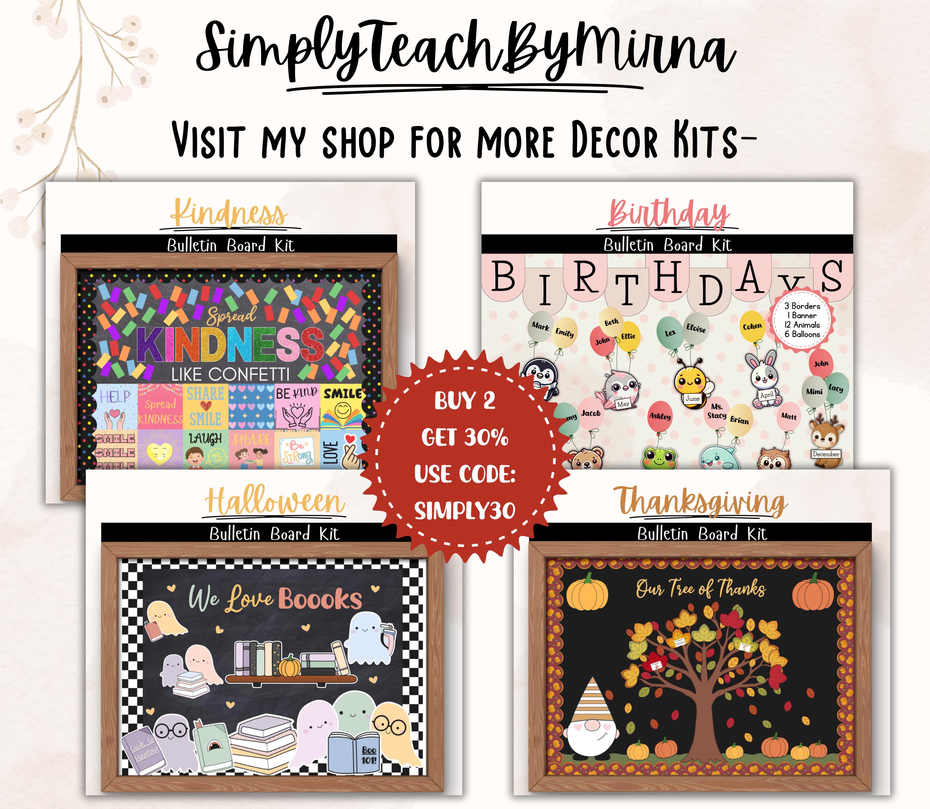Superhero Back to School Bulletin Board Kit | Classroom Door Display ...