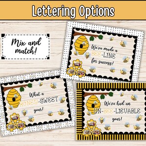 Bee End of School Year Bulletin Board Kit Classroom Library Door ...