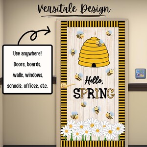 Spring Bulletin Board Kit Classroom Library Door Display Class Decor ...