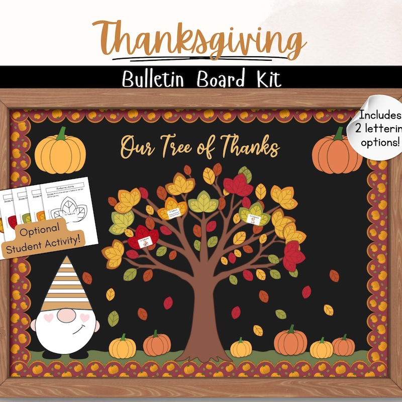 Thanksgiving Tree Board - Etsy