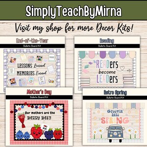 Fall September Bulletin Board Kit | Classroom Door | Display Class ...