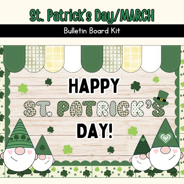 St Patricks Bulletin - Etsy