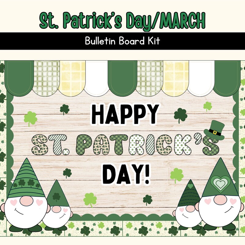 St Patricks Bulletin - Etsy