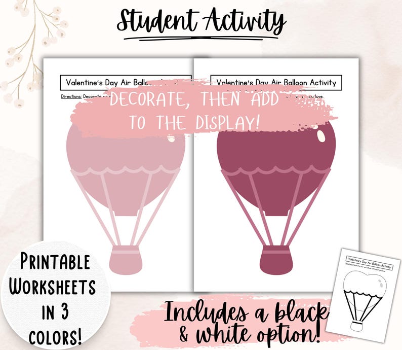 Valentine's Day Bulletin Board Activity Display Kit, Customizable ...