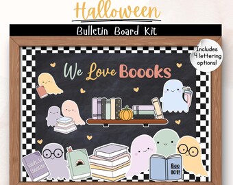 Halloween Bulletin Board Kit | October Door Classroom Decor | Printable ...