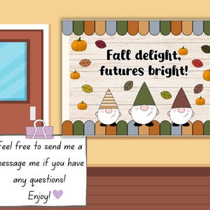 Fall September Bulletin Board Kit | Classroom Door | Display Class ...