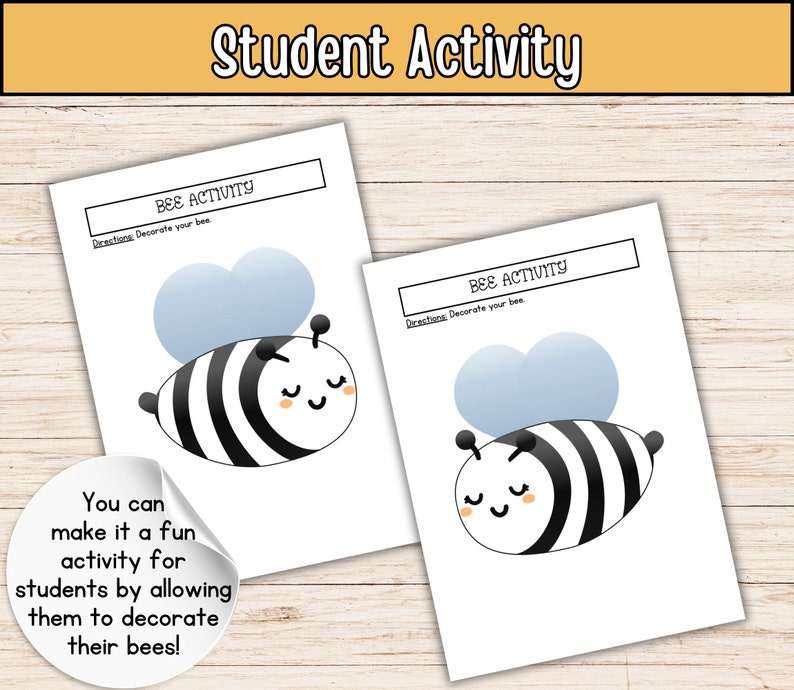 Bee End of School Year Bulletin Board Kit | Classroom Library Door ...
