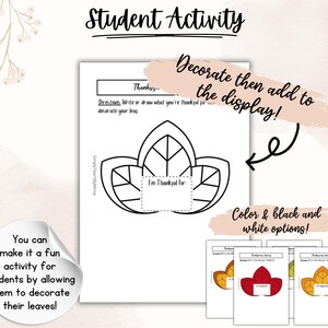 Thanksgiving Decor Bulletin Board Kit | Door Decoration Classroom Wall ...