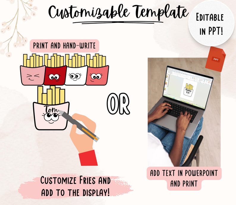 Valentine's Day Bulletin Board Kit, February Fries Heart Love Display ...