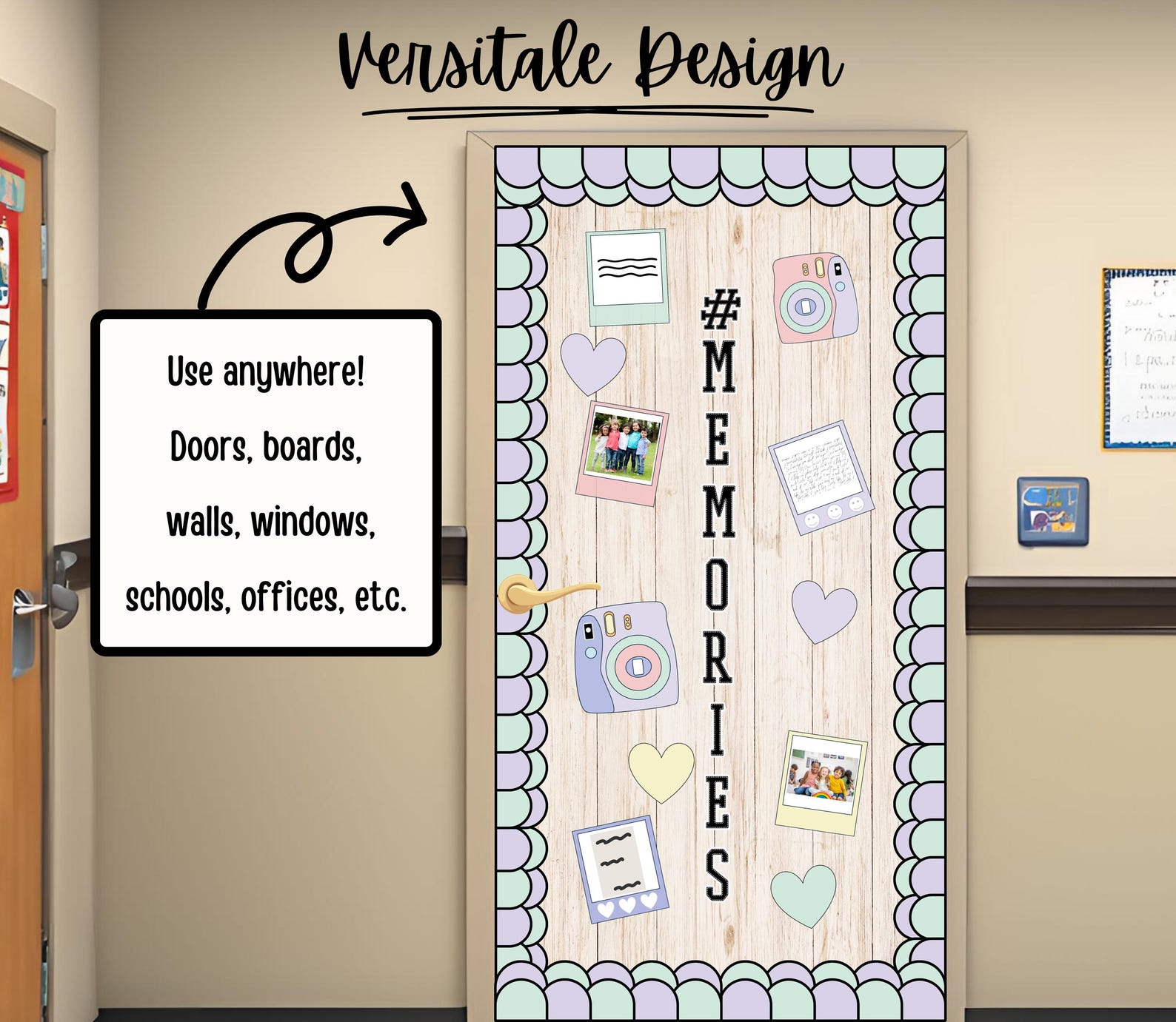 Memories End of School Year Bulletin Board Kit | Classroom Door ...