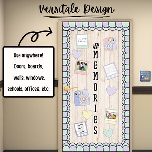Memories End of School Year Bulletin Board Kit | Classroom Door ...