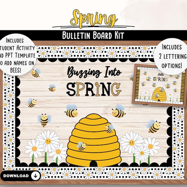 Bee Bulletin Board - Etsy