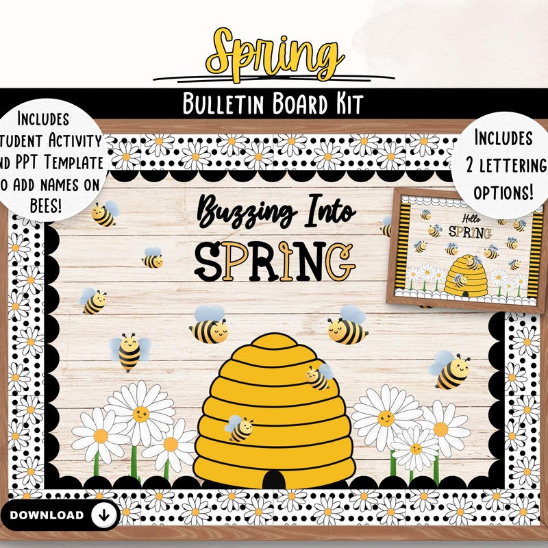 Bee Bulletin Board - Etsy