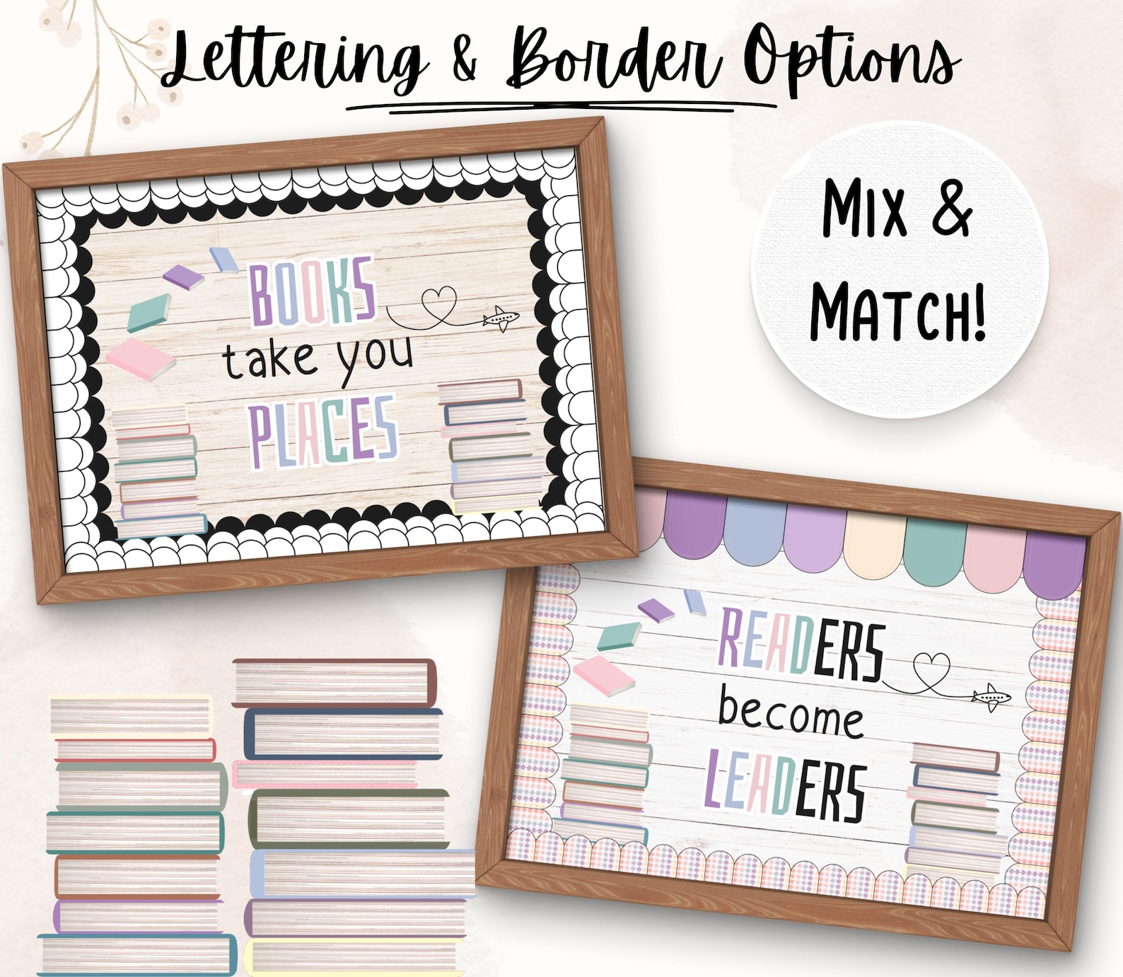 Reading Bulletin Board Kit | Classroom Library Door Decor | Book ...