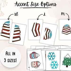 Winter December Christmas Bulletin Board Kit, School Door Decor ...