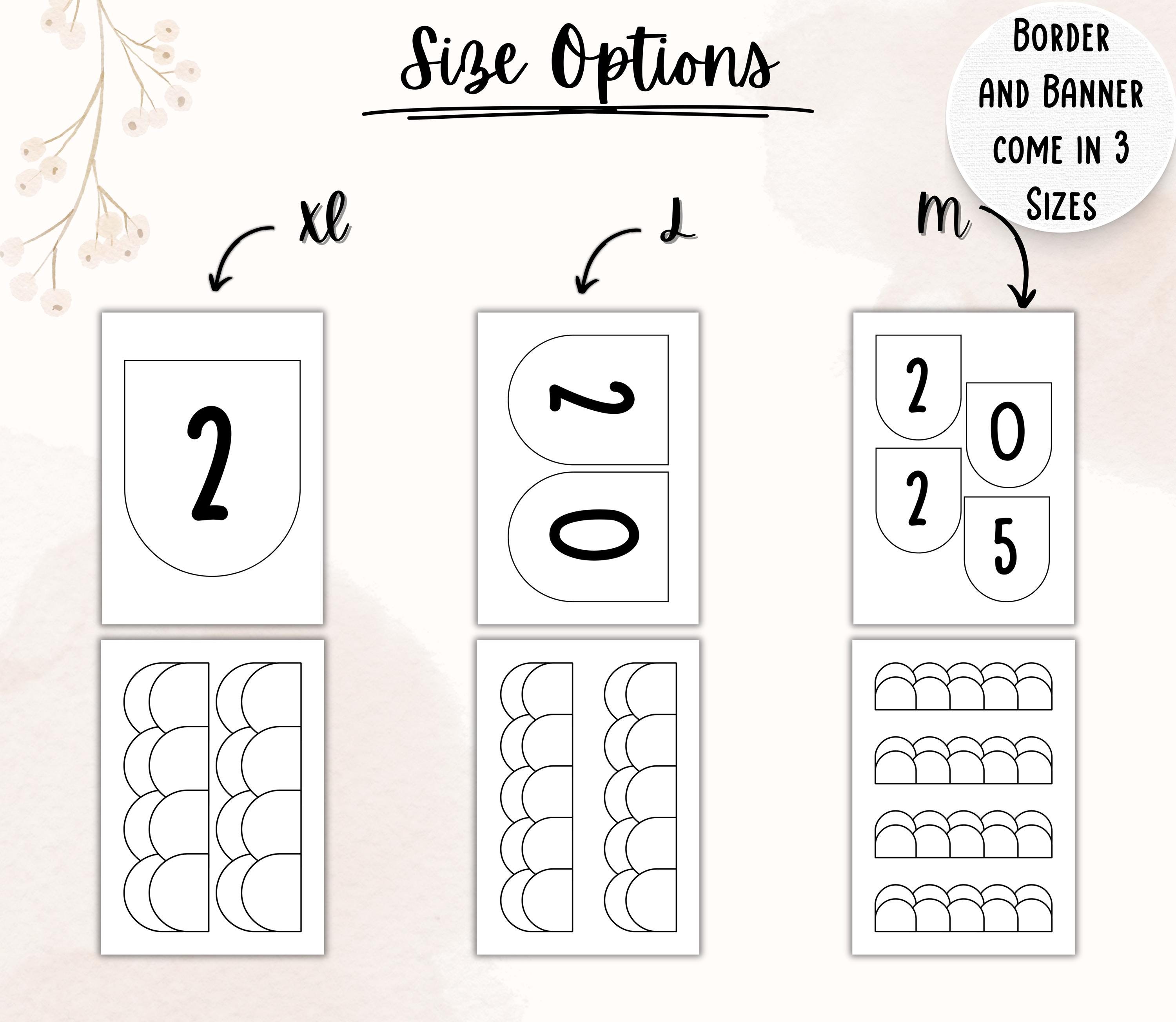 New Year 2025 Bulletin Board Kit, Motivational Inspirational January ...