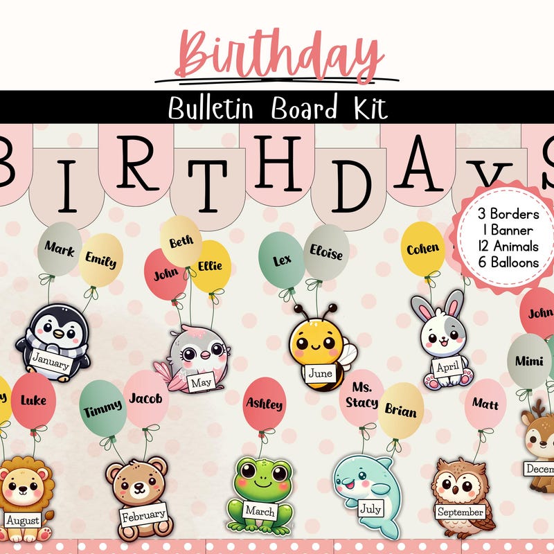 Classroom Birthday - Etsy
