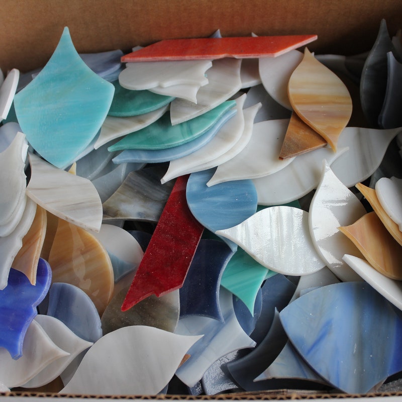 Stained Glass Pieces - Etsy