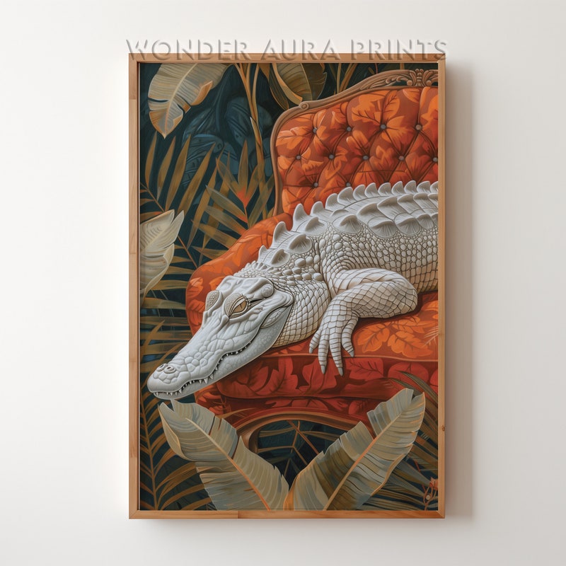 Crocodile Print - Etsy