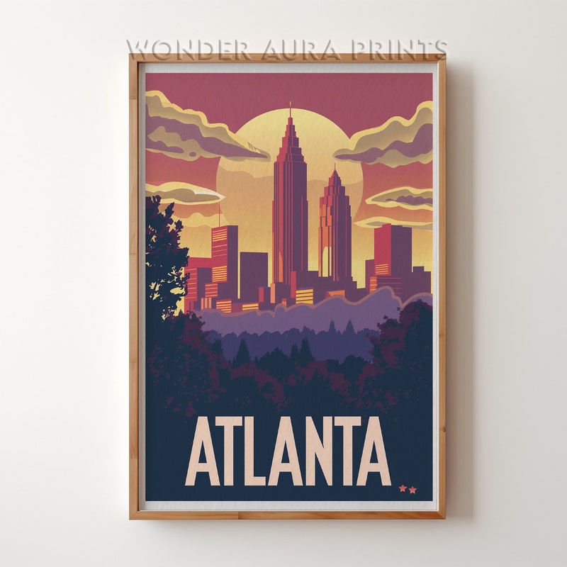 Atlanta Art - Etsy