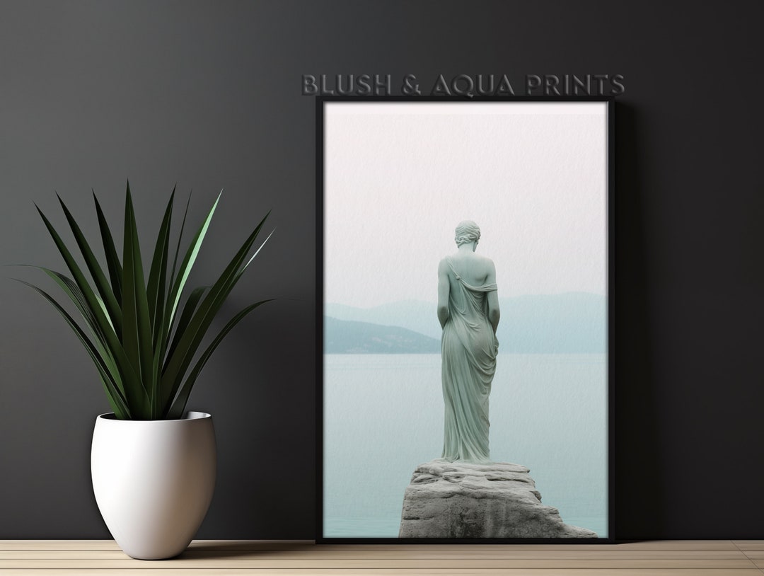 Minimalist Art Nouveau Printable Wall Art, Digital Download Venus ...