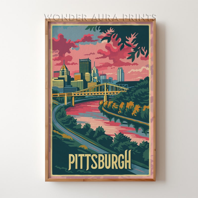 Pittsburgh Art - Etsy