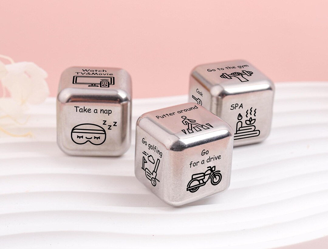 Personalized Date Night Dice,custom Engraved Dice,retirement Gifts,the ...