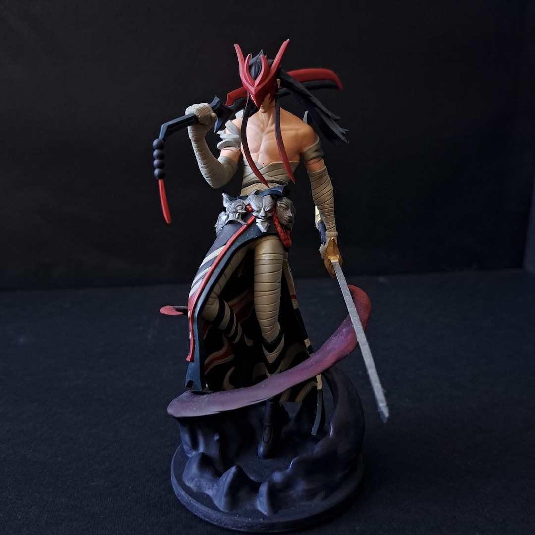 Yone Figure - League of Legends - Handmade Painted - Etsy