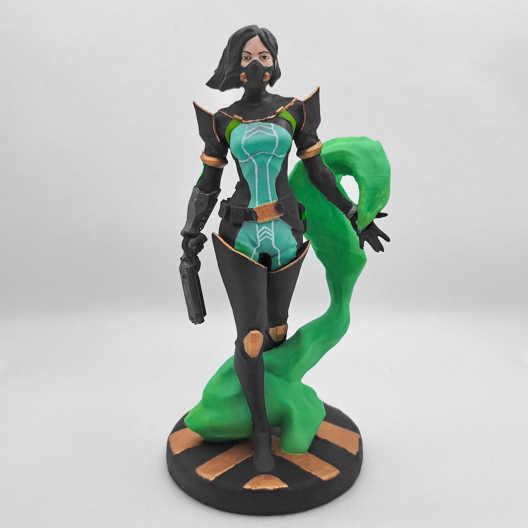 Viper Figure Valorant Handmade Painted - Etsy