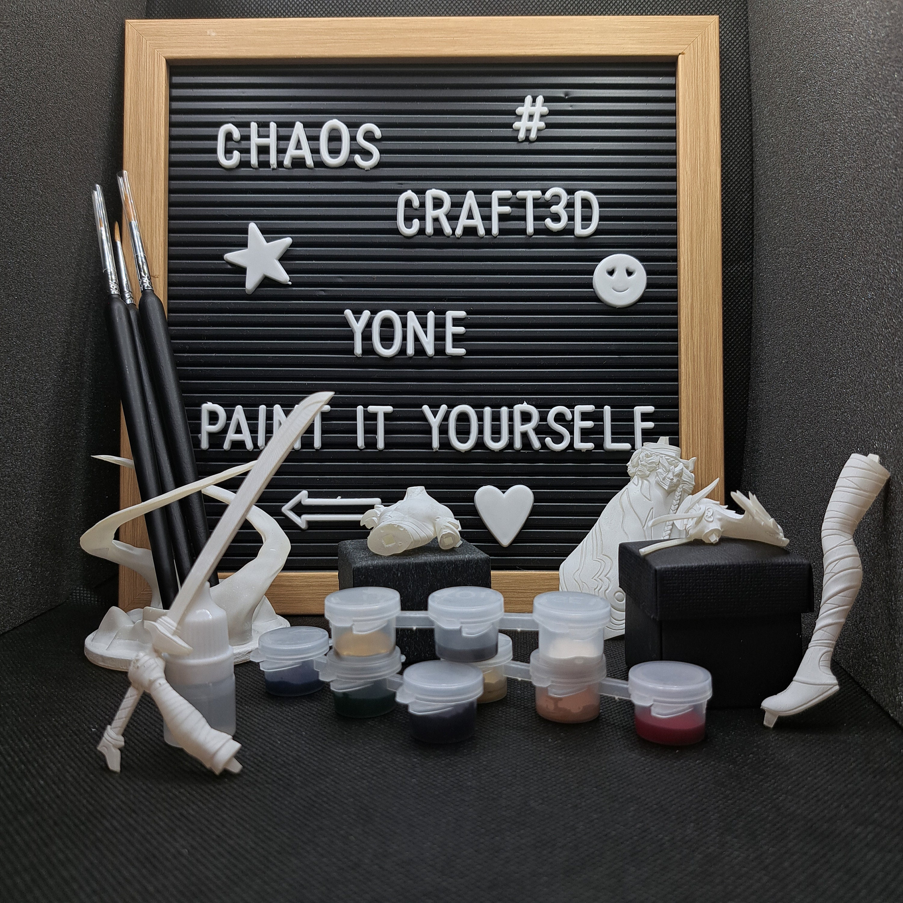 Yone Figure League of Legends Handmade Painted - Etsy