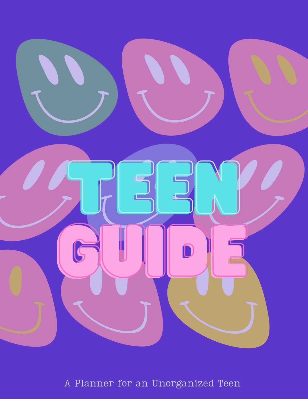 A Planner for an Unorganized Teen - Etsy