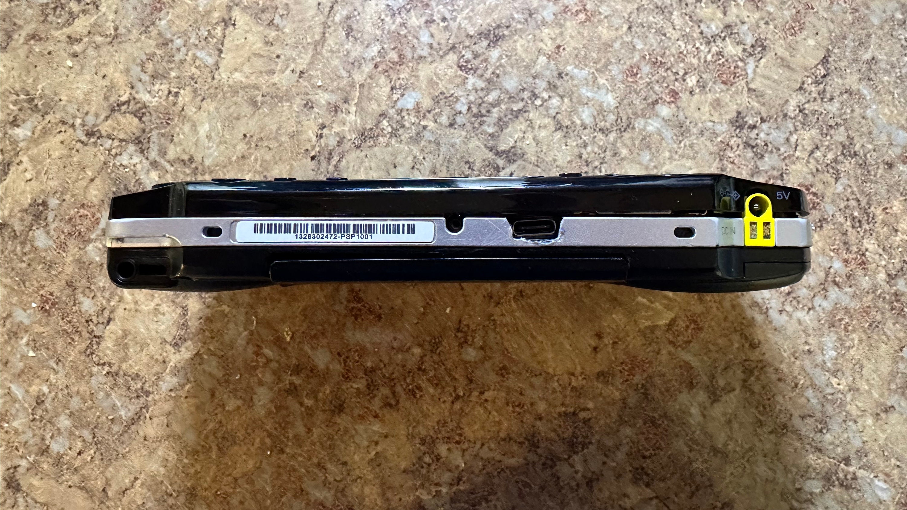 Playstation Portable 1000 Black digital Edition W/o UMD Slot Modded With IPS Screen, USB-C, and ...