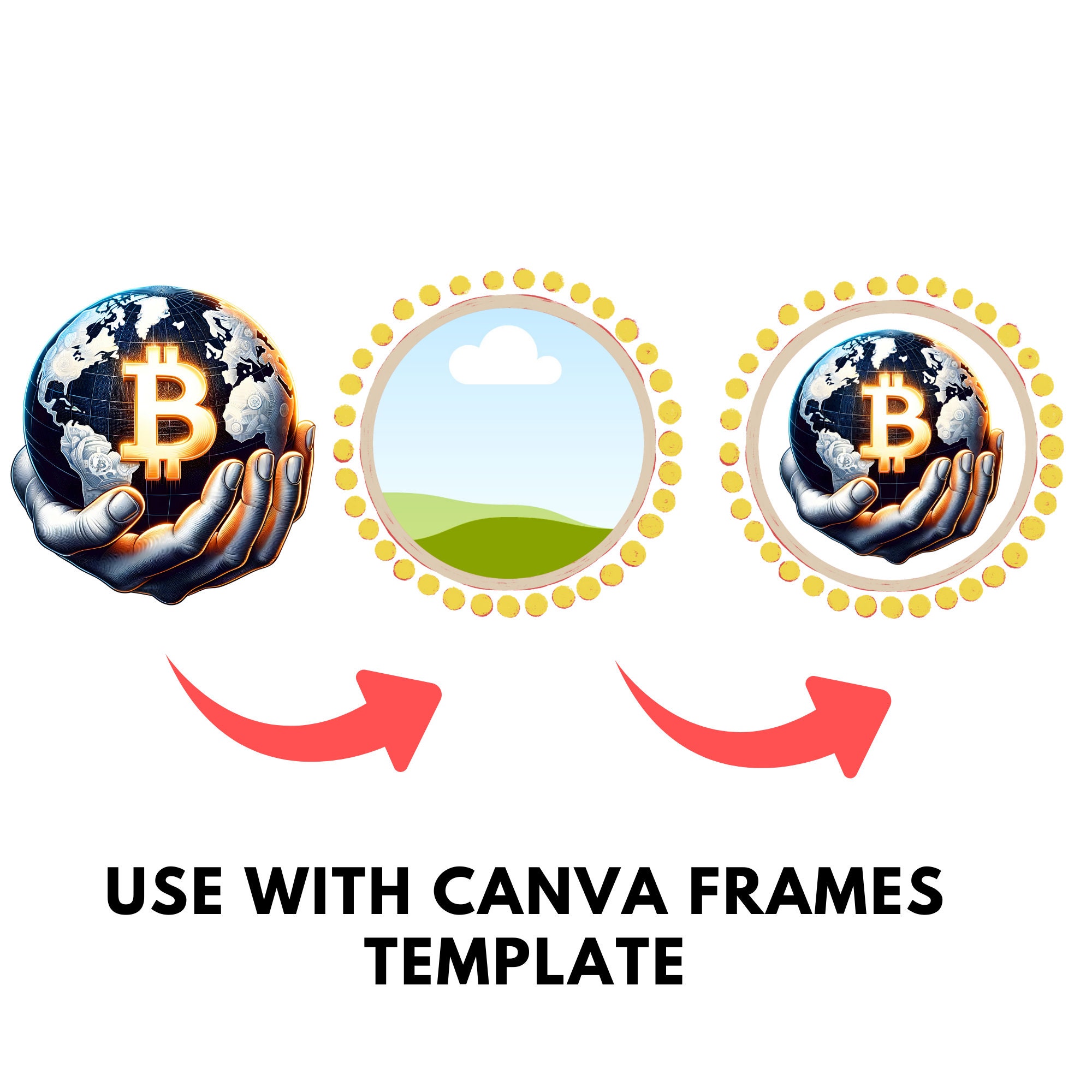 Bitcoin Clipart, 45 High Quality PNG, Digital Currency Crafts Designs ...