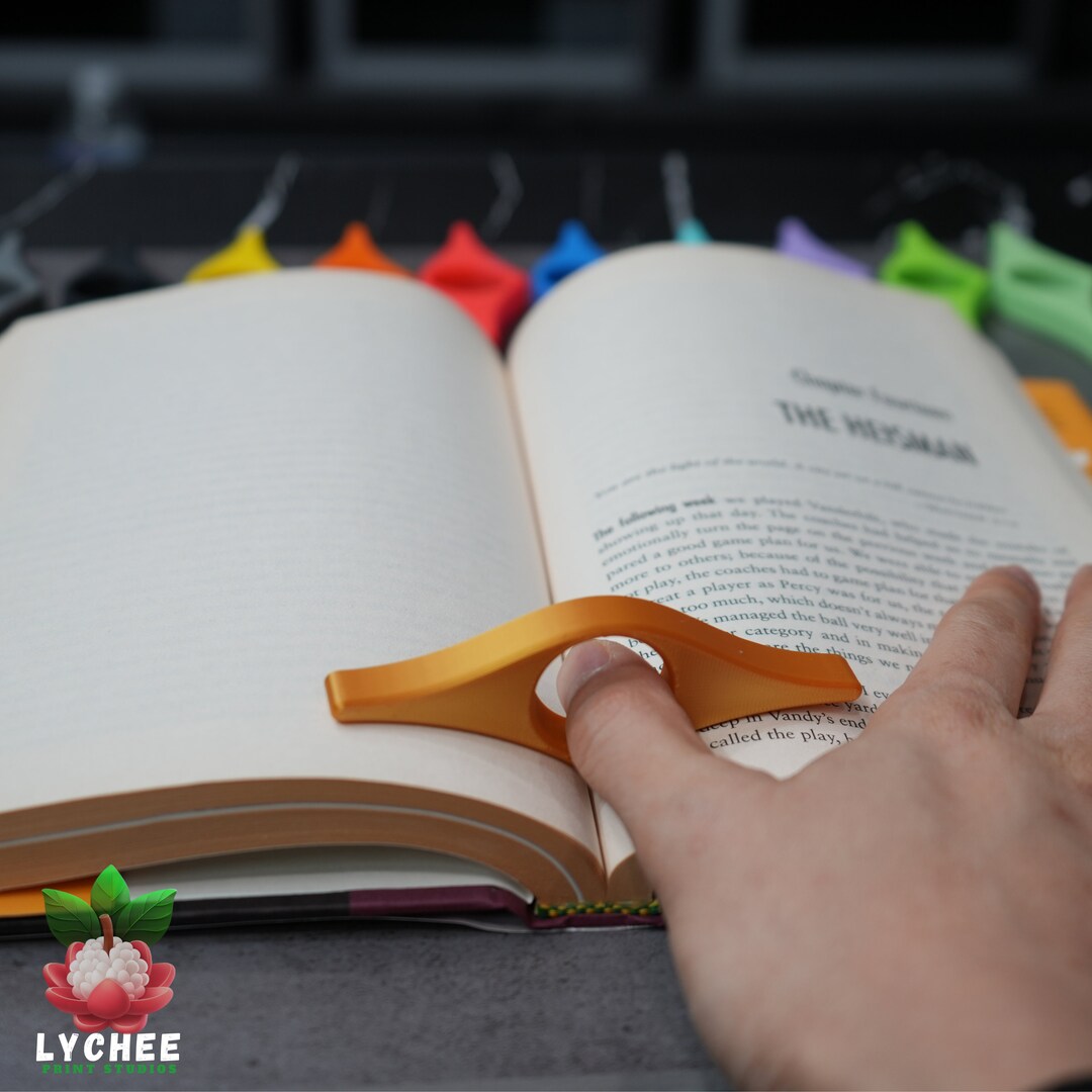 Book Page Holder | Thumb Page Holder for Reading | Book Reading ...