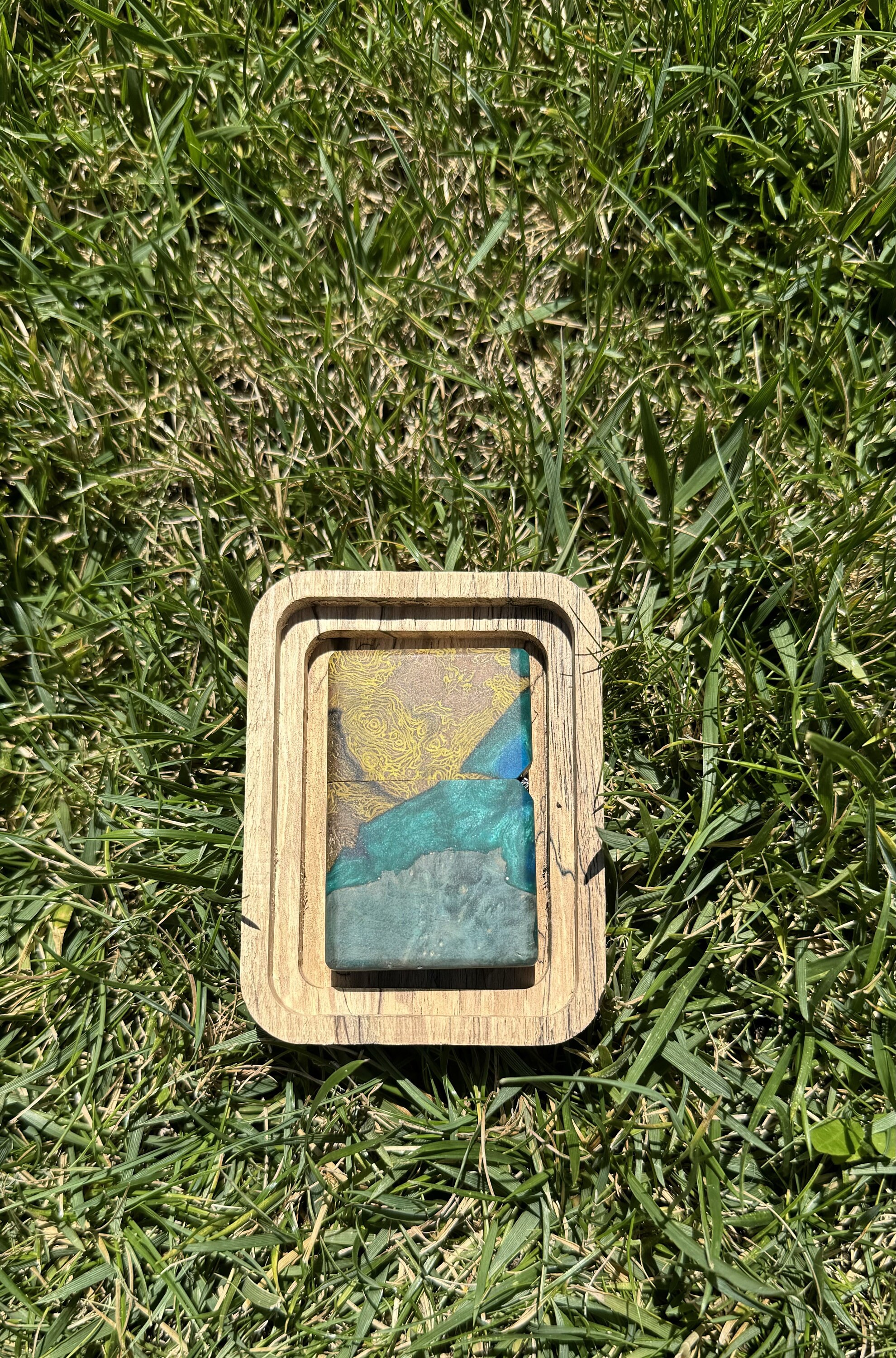 Cigaretta Lighter Case, Handcrafted Wood Zippo Lighter Case, Stabilized ...