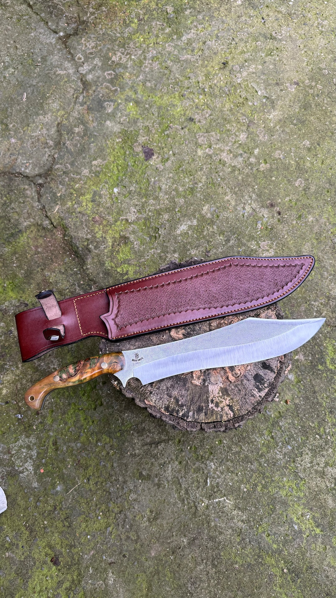 Big Machete, Outdoor Big Knife, N690 Stainless Steel Sharp Blade ...