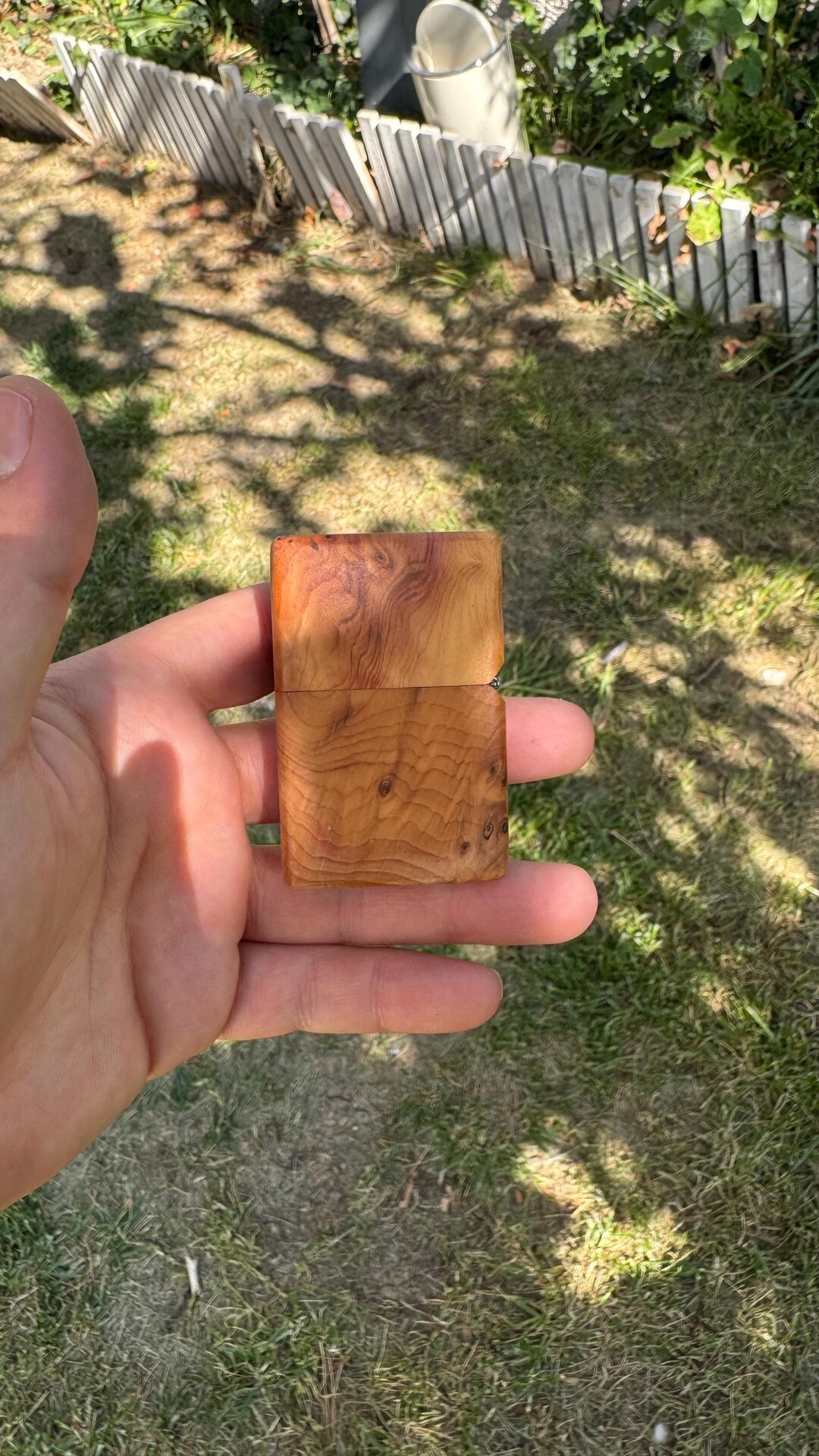 Handcrafted Juniper Wood Zippo Lighter Case - Etsy