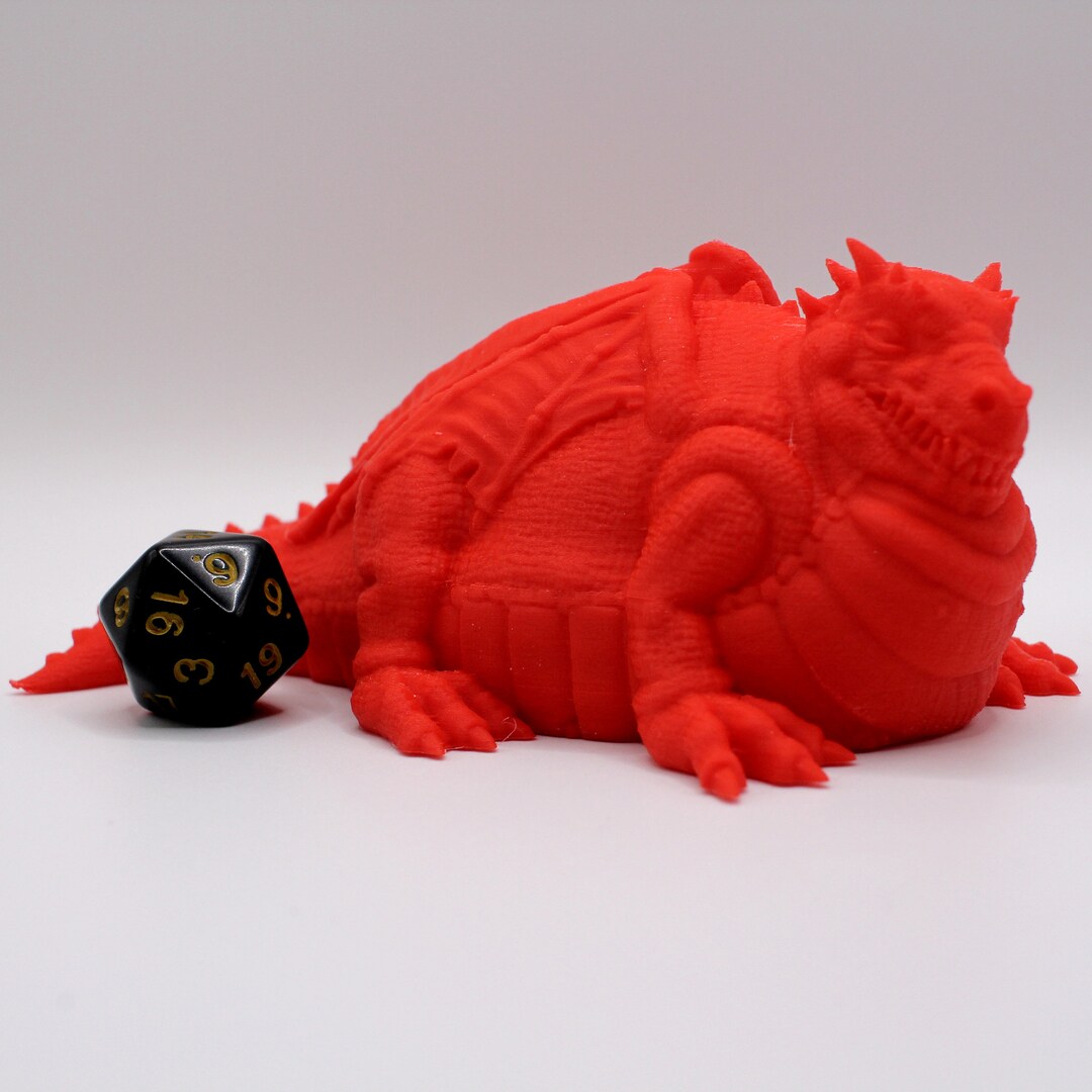 Fat Dragon Themberchaud Monster Miniature for Dungeons and Dragons ...