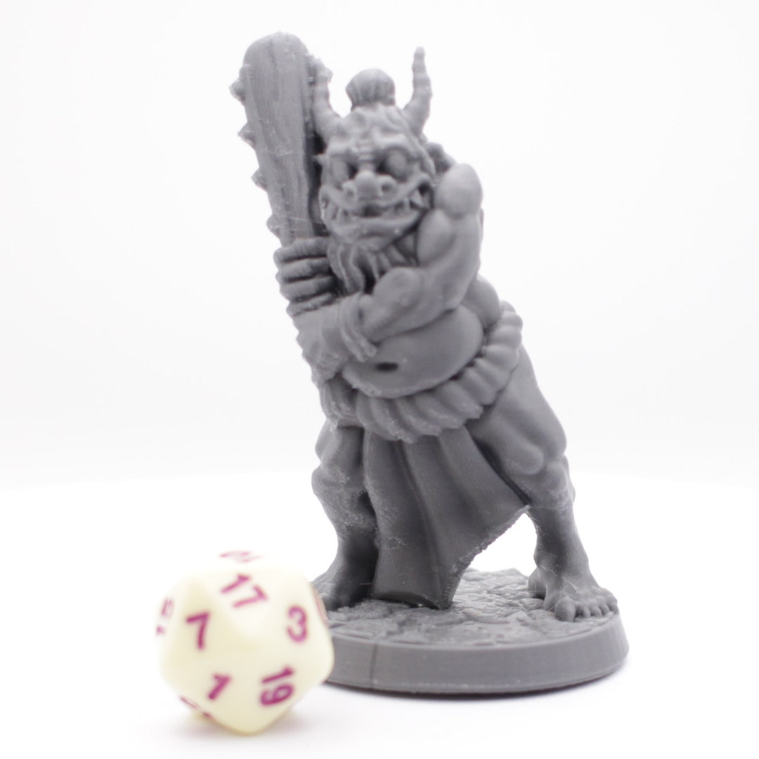 Oni Japanese Spirit Ghost TTRPG Miniature for Dungeons and Dragons ...